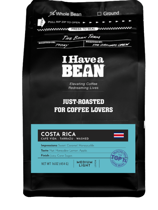 Costa Rican Coffee Beans | Sourced from Tarrazu | I Have a Bean